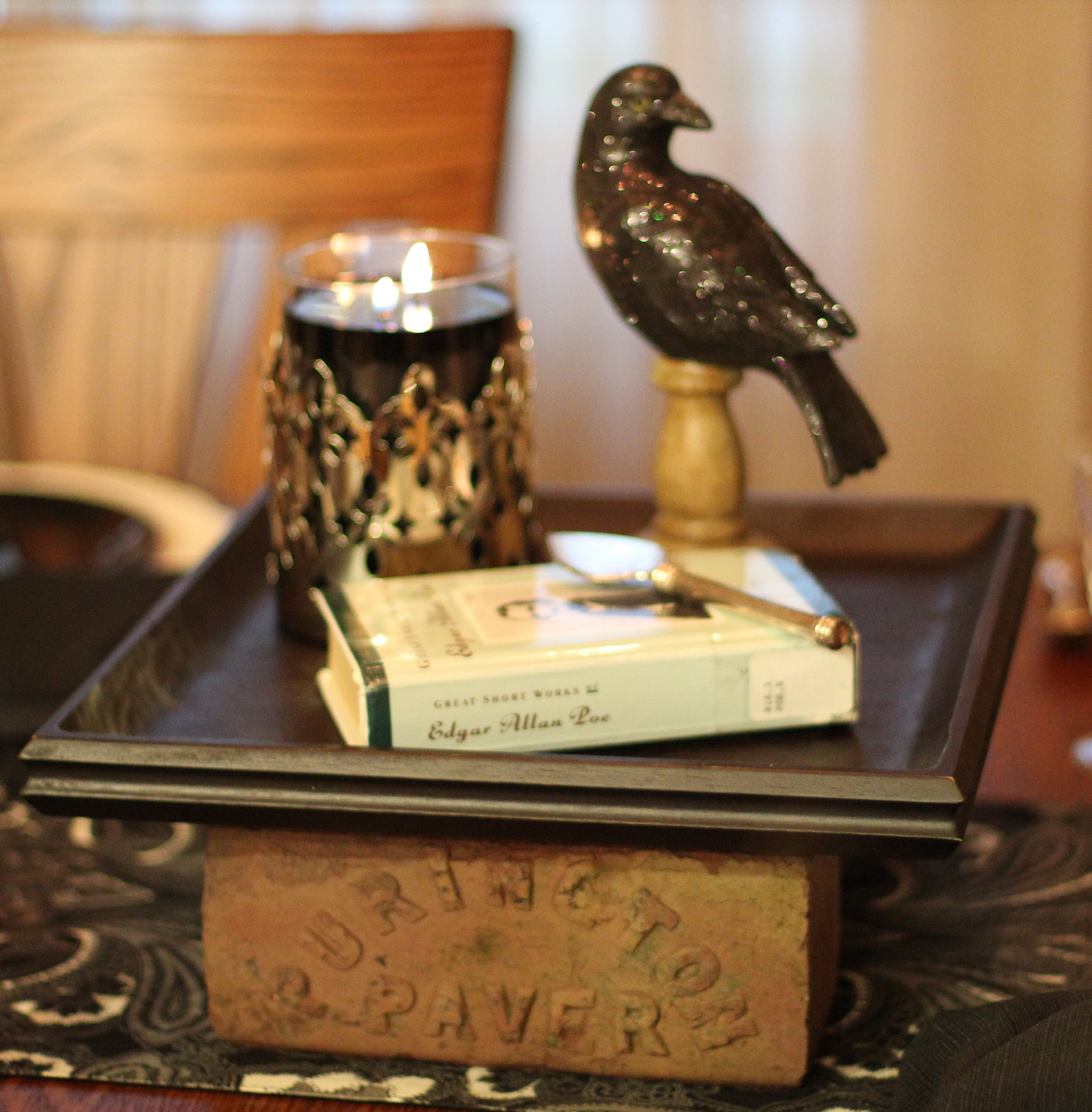 GotMyReservations - Quoth the Raven Centerpiece - Got My Reservations